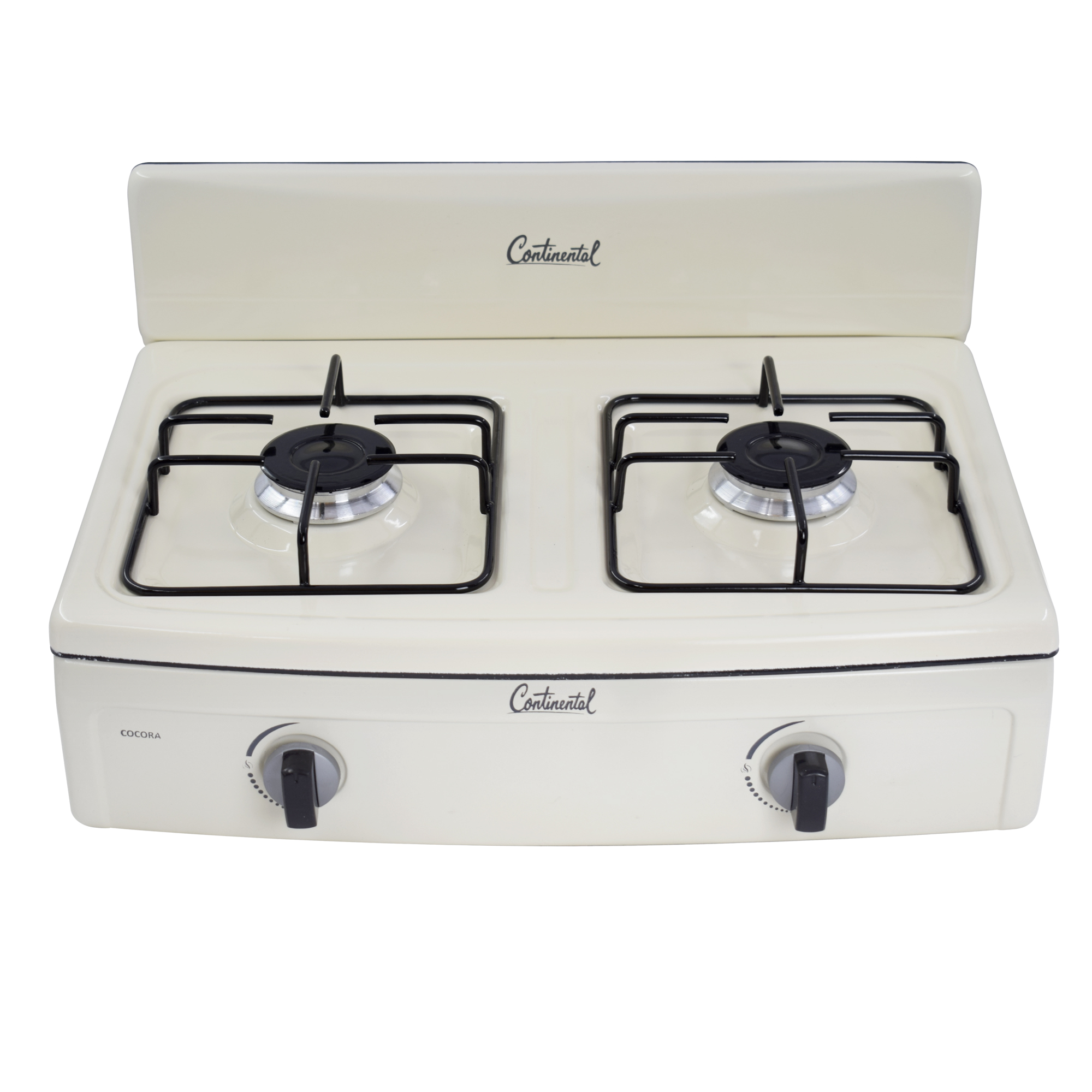 ESTUFA SOBREMESA 2080 ESMALTADA BEIGE GAS PROPANO - Estufas Continental